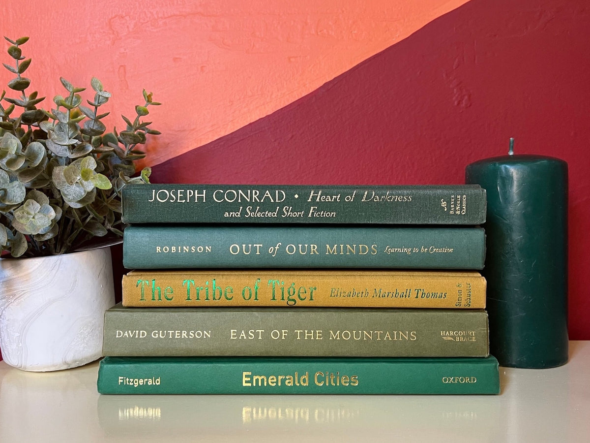 Green Decorative Books Set of 5 – Shop The Refurb